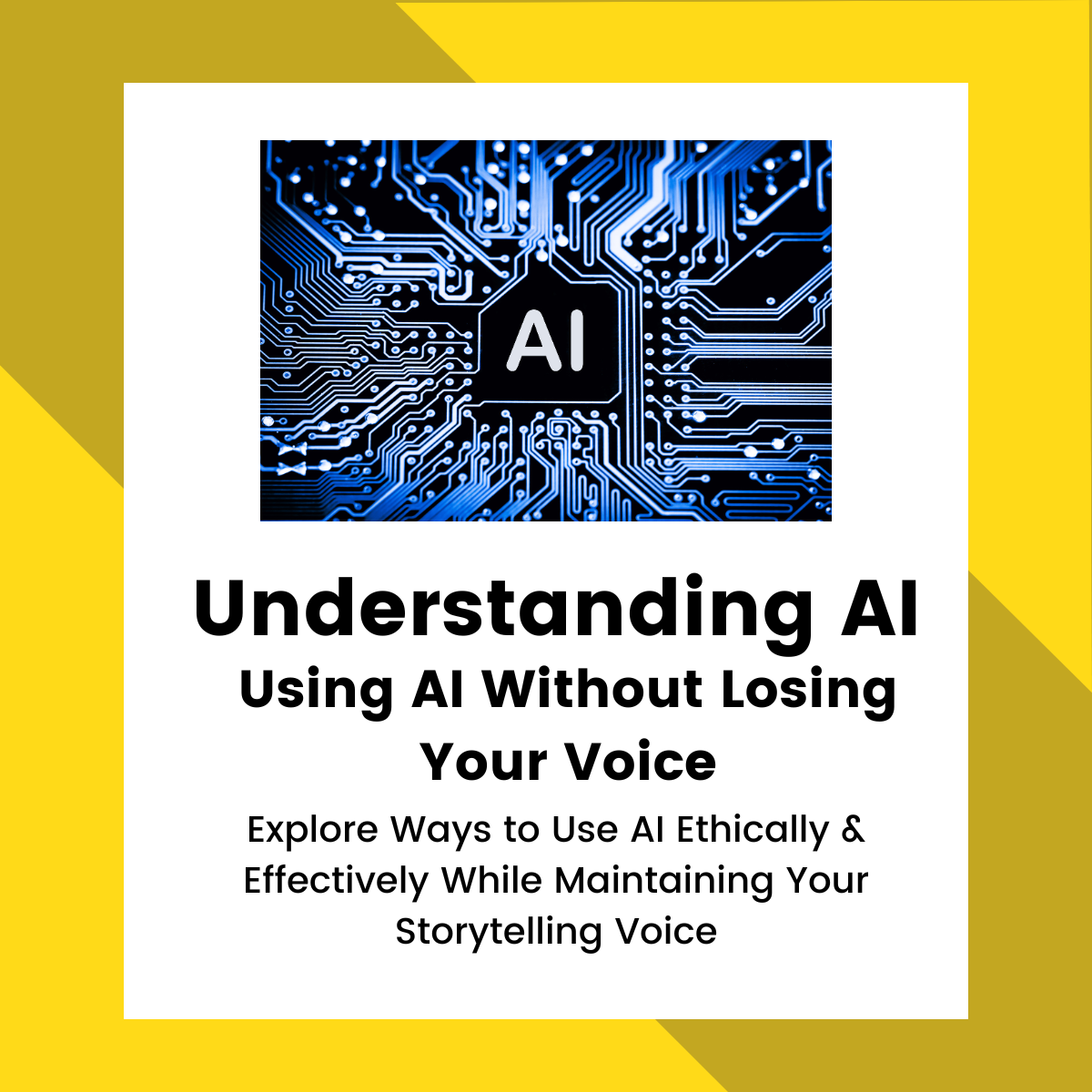 Understanding AI: Using AI Without Losing Your Voice – Wander With Wonder