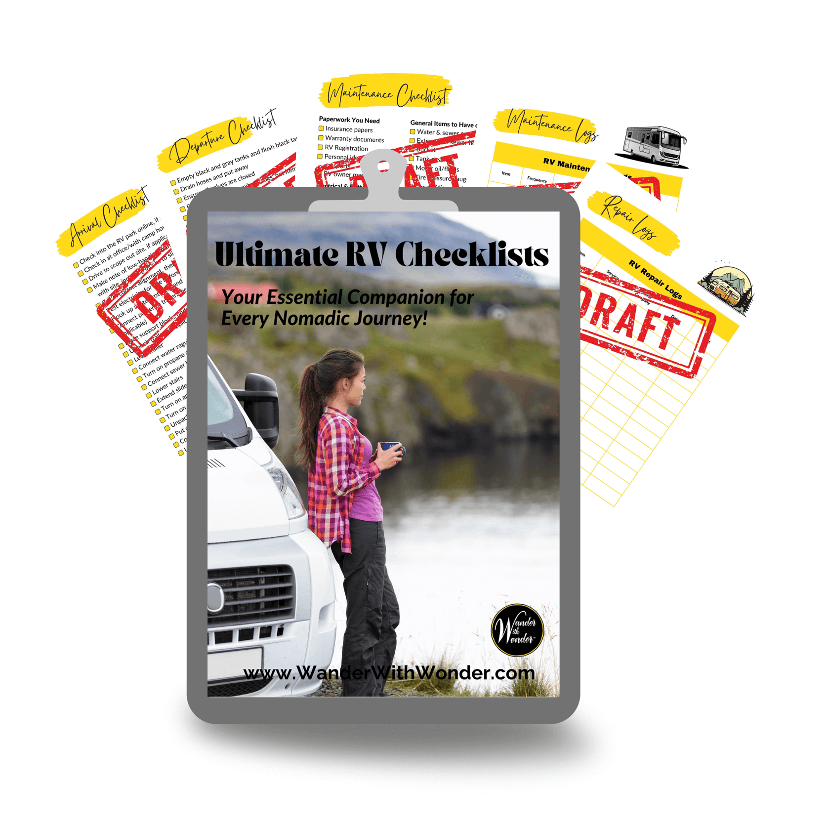 Ultimate RV Checklists: Your Essential Companion for Every Nomadic Jou – Wander With Wonder